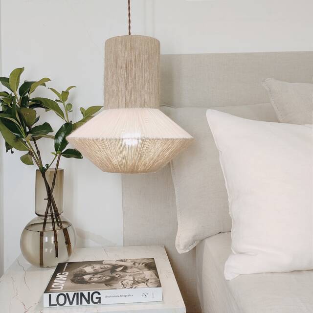 Akela Lamp. Thread Lamp. Woven Handmade Lamps. Cotton by Etsy ...