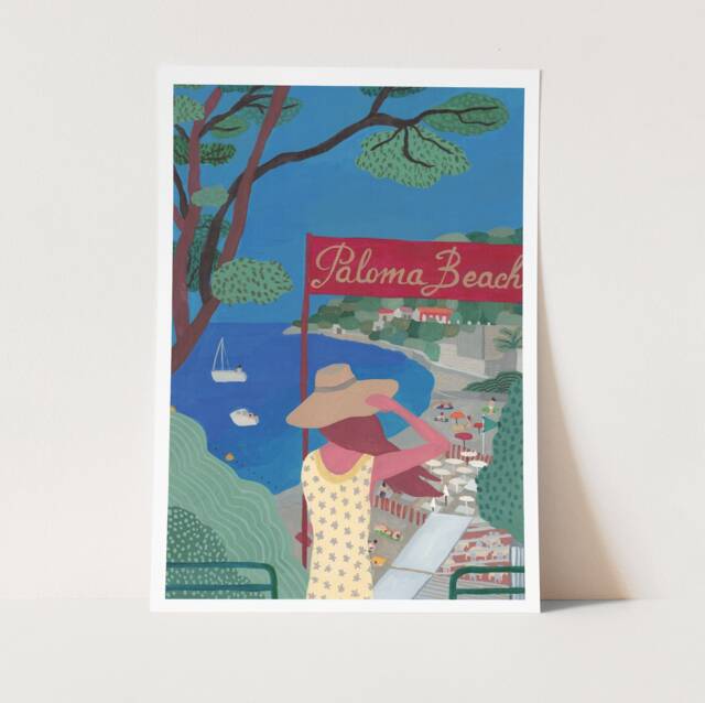 Paloma Beach Poster by Etsy | ufurnish.com