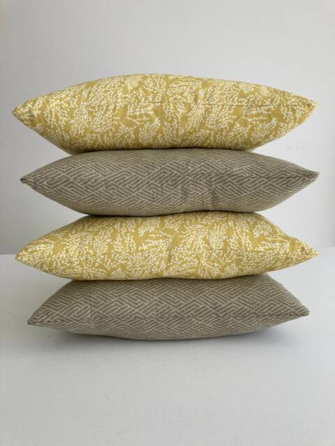 Set Of 4 Xl 65cm Scandi Cushions With Heavy Feather Inserts by Etsy ...