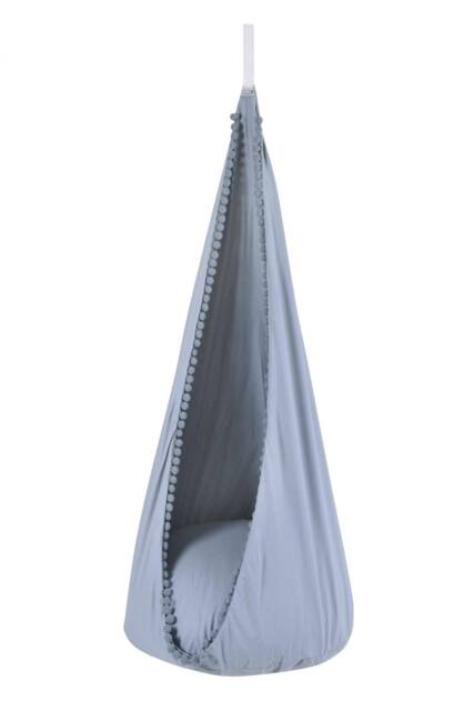 Grey Hanging Cocoon Swing - Kids Indoor Hammock, Nursery Decor by Etsy ...