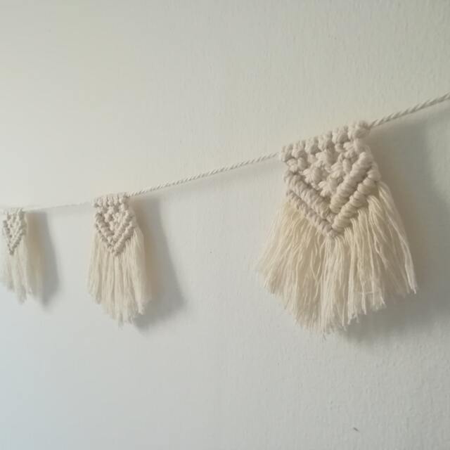 Macrame Garland/The Cozy Effect Guaranteed by Etsy | ufurnish.com