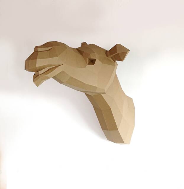 Paperwolf Camel Diy Paper Sculpture by Etsy | ufurnish.com