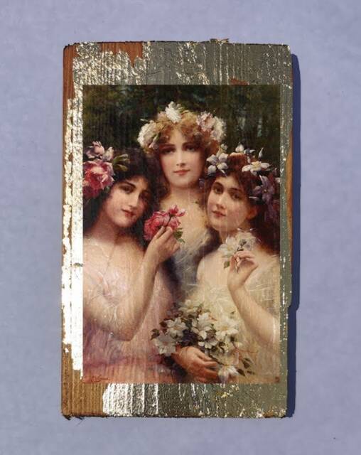 Three Graces By ??mile Vernon - Wooden Wall Art, Prints & Posters Of ...