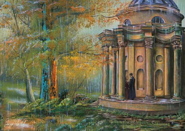 Pride & Prejudice Art Print Darcy Proposal in Rain, Fan by Etsy ...