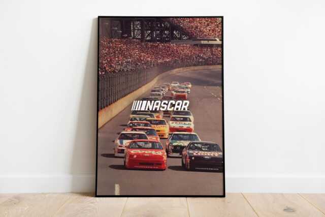 Vintage Nascar Poster - Part Ii - Racing A3 A2 A1 A0 Print Cool Wall ...