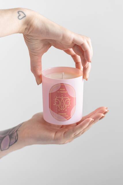 Gemini Zodiac Candle Gift/Soy Wax May June Star Sign Birthday by Etsy ...