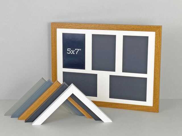 Multi Aperture Photo Frame. Holds Five 5x7 by Etsy | ufurnish.com