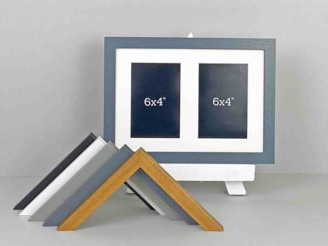 Multi Aperture Photo Frame. Holds Two 6x4 by Etsy | uFurnish.com