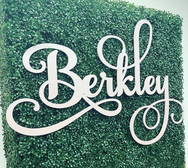 Name Cutouts For Nursery, Wooden Letters, Sign, Nursery Wall Art Above ...