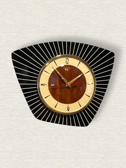 Midcentury Modern Handmade Asymmetric Millennial Wall Clock in ...