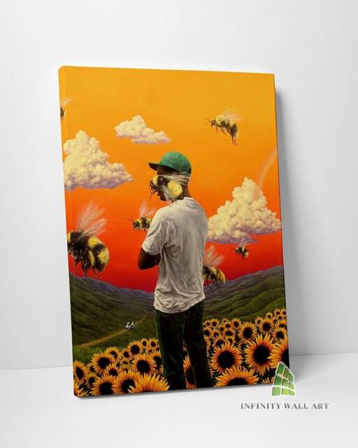 Tyler The Creator Flower Boy Canvas Art Print Wall Decor Picture Ready ...