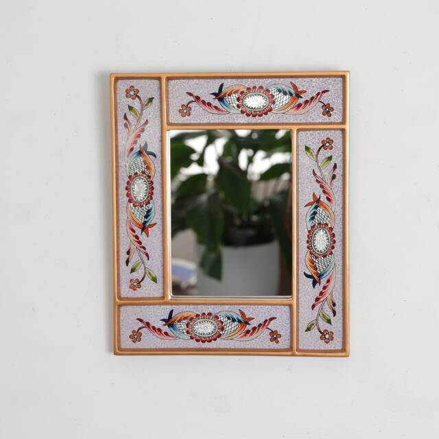 "Peruvian Mirrors ""Lilac Colonial" by Etsy | ufurnish.com