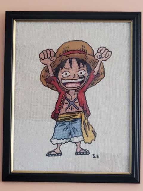 One Piece Luffy Portrait by Etsy | uFurnish.com
