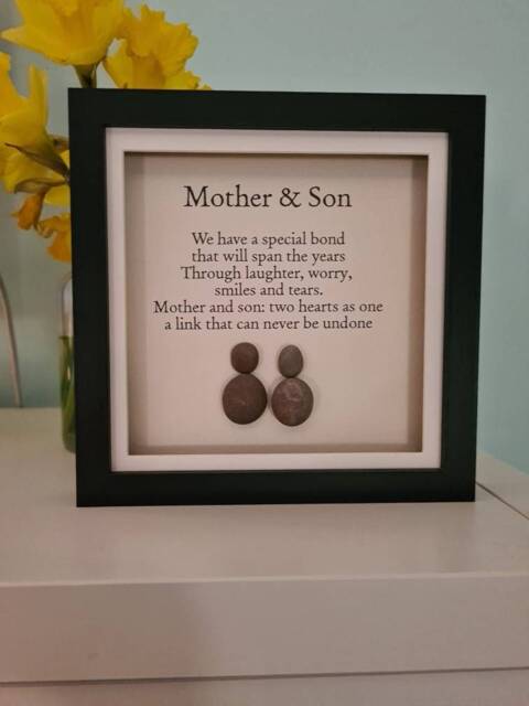 Mother & Son Frame, Gift For Mum, Gift Son, Mum Birthday Present ...