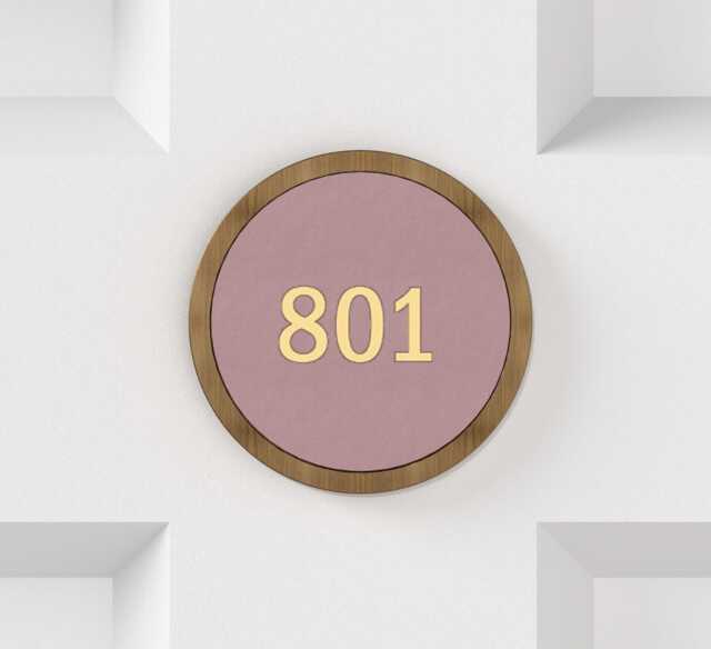 Brass Door Number Sign, Room Sign, Number, Hotel Apartment Door Numbers ...
