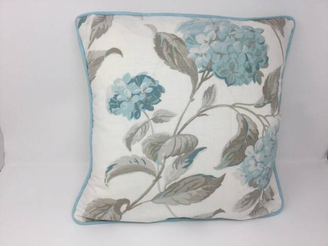 Laura Ashley Hydrangea Cushion Cover, Duck Egg Blue, 16 by Etsy ...