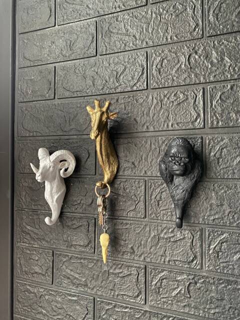 Animal Key Holder For Wall, Coat Hooks, Creative Rack Hanging Wall ...