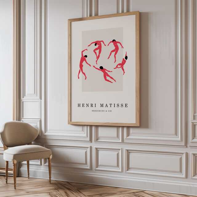 Henri Matisse Art Print, Exhibition Poster, The Dance, High Quality ...