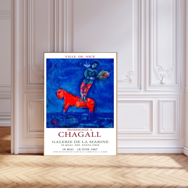 Marc Chagall Art Print, Poster, Paris Wall Decor, Art, Child With A ...