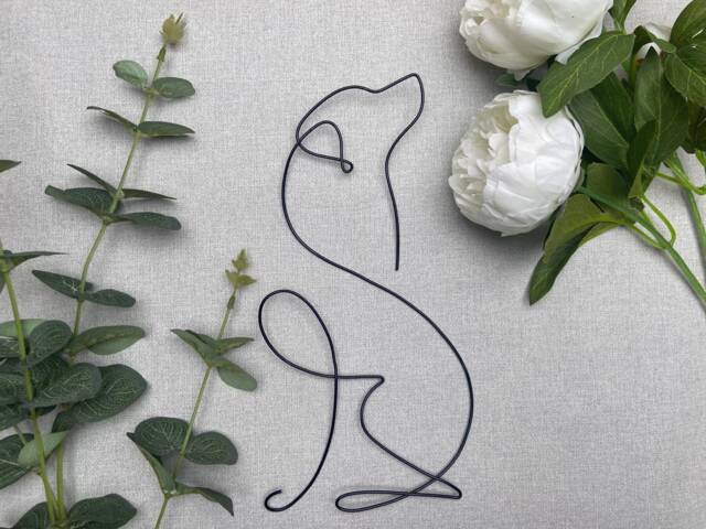 Wire Labrador - Small - Sign For Lab Lovers Wall Art Gifts by Etsy ...