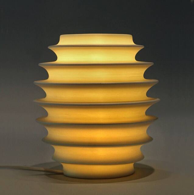 Pagoda Table Lamp - Ceramic Porcelain Light by Etsy | ufurnish.com