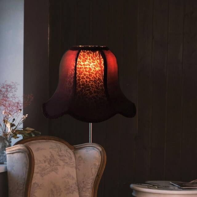 Retro Art Deco Lamp Shade, Vintage Oval Bell Lampshade, Lampshades For ...