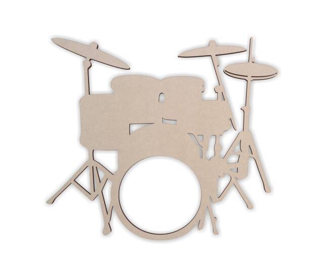 Wooden Drum Set Monogram Music Room Wall Decor by Etsy | ufurnish.com