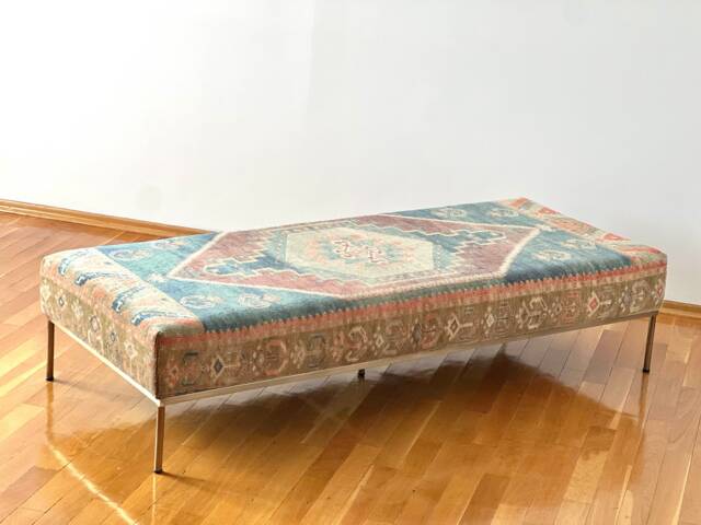 Vintage Kilim Coffee Table, Ottoman Bench, Living Room Benches by Etsy ...