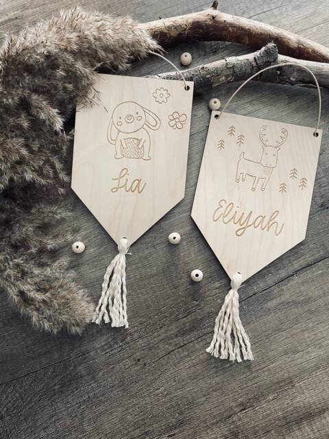 "Name Tag ""Pennant" by Etsy | ufurnish.com