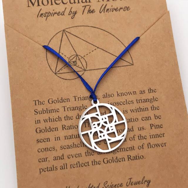 Golden Ratio Fibonacci Swirl Ornament-Bookmark-Science Gift-Math Gift ...