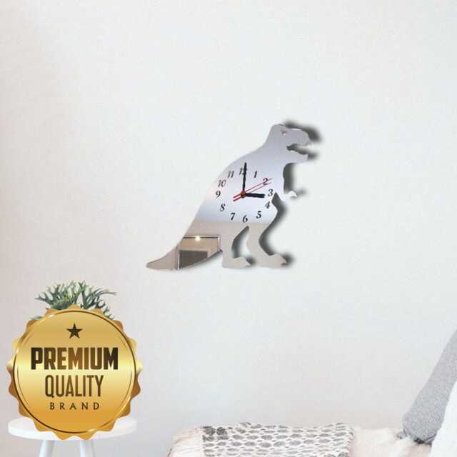 T-Rex Dinosaur Acrylic Clock - Many Colours Available - Bespoke Shapes ...