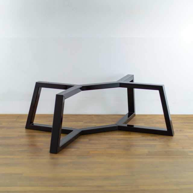 Trapezoid Metal Coffee Table Base - Steel Legs For Center Tables Long ...