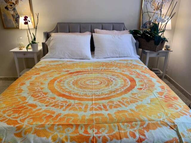 Mandala Hospital Bed/Sofa Throw, Blankie, Bed Scarf by Etsy | ufurnish.com