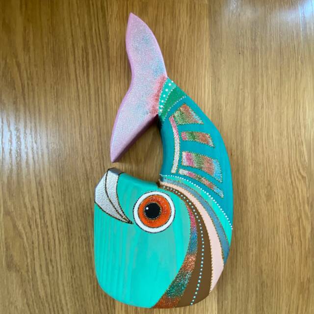 Wood Fish, Wooden Fish Wall Hanging, Gift For Fisherman, Wall Hanging ...