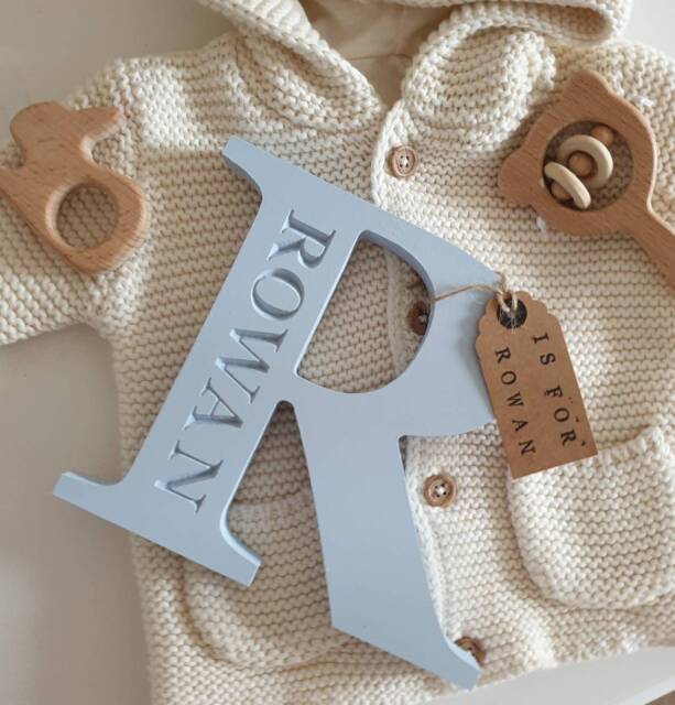 Personalised Children's Name Letter/Children's Name Sign, Wooden Letter ...