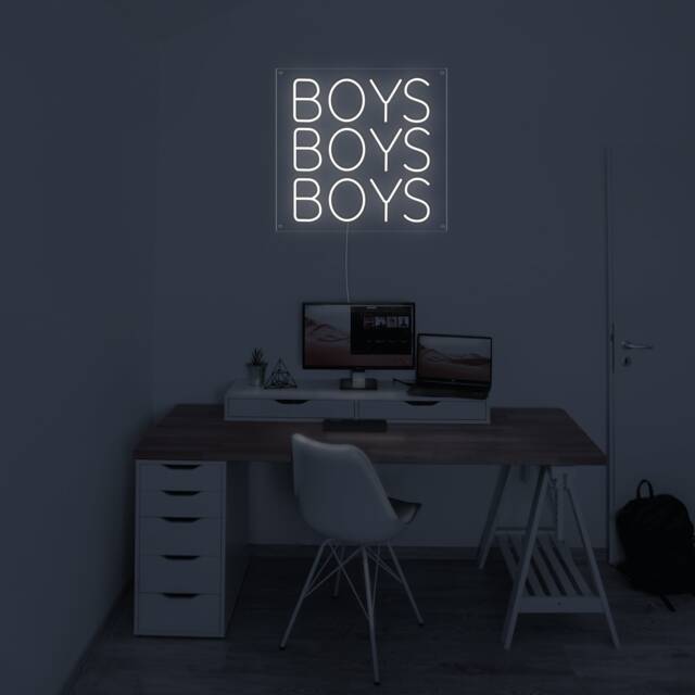 Boys Neon Sign , Sign, Bedroom Boy Power by Etsy | ufurnish.com