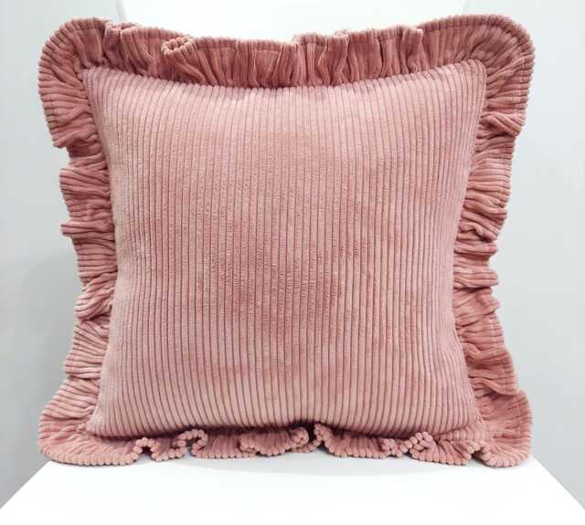 Velvet Frill Pillow Soft Decorative Cushion Cover by Etsy | ufurnish.com