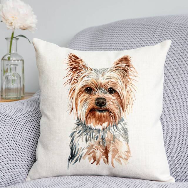 Yorkshire Terrier Cushion by Etsy | ufurnish.com