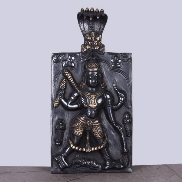 Brass God Virabhadra Wall Hanging - Fearsome Form Of Lord Shiva Mahadev ...
