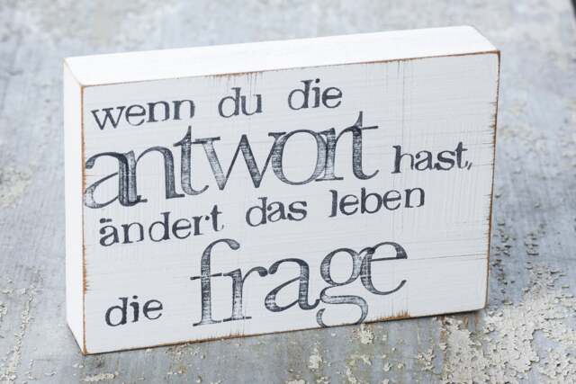 "Text Picture On The Wall ""Answer" by Etsy | ufurnish.com