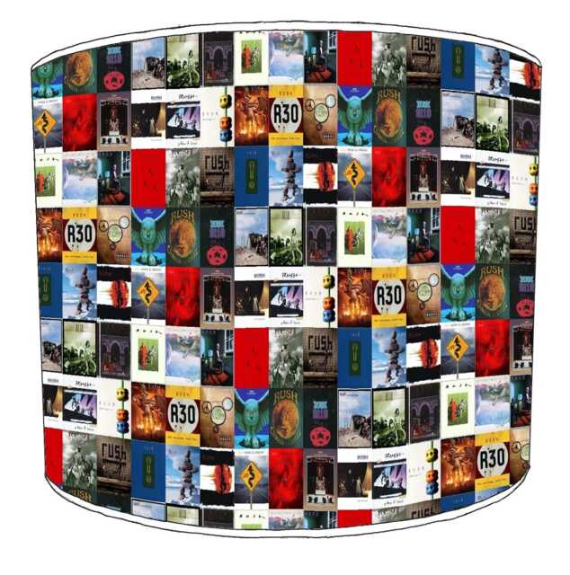 Rush Rock Band Music Drum Lampshade For Ceiling Light Pendant Table ...