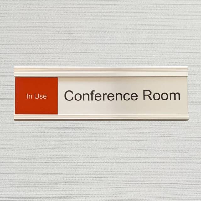 Modern Conference Room Slider Sign by Etsy | ufurnish.com