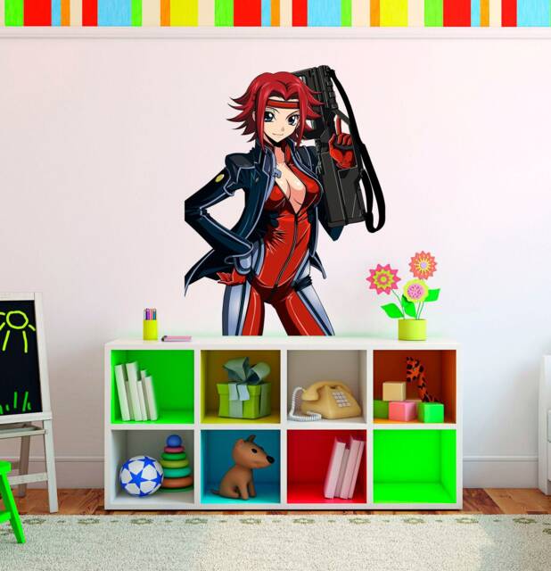 Anime Wall Decor, Sticker, Decal by Etsy | ufurnish.com