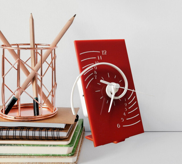 Exceptional Desk Clock, Silent, Model Eta - Η, Mathematical Principle ...