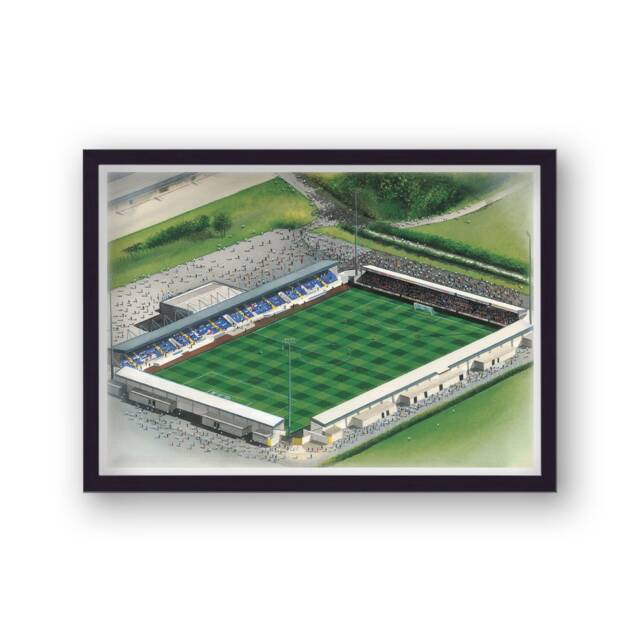 Chester Fc - Deva Stadium Football Ground Prints Vintage by Etsy ...