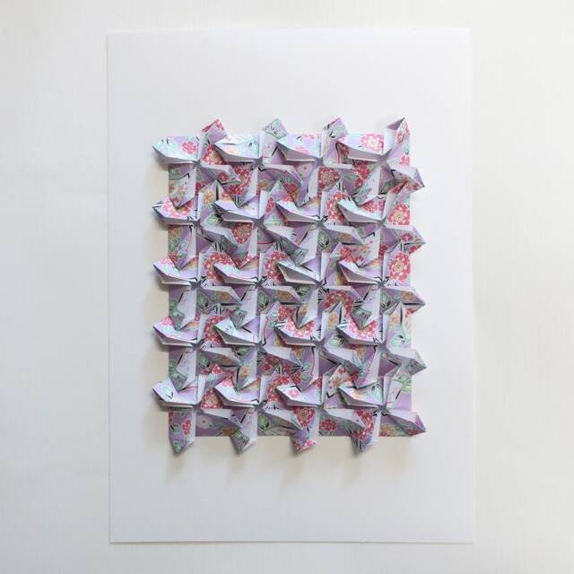 Origami Windmill Tiles Artwork, Wall Decoration by Etsy | ufurnish.com