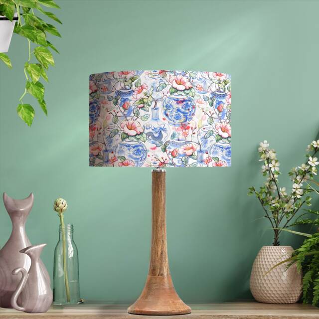 Oriental Lampshade & Copper Lining, Chinoiserie Lined With by Etsy ...