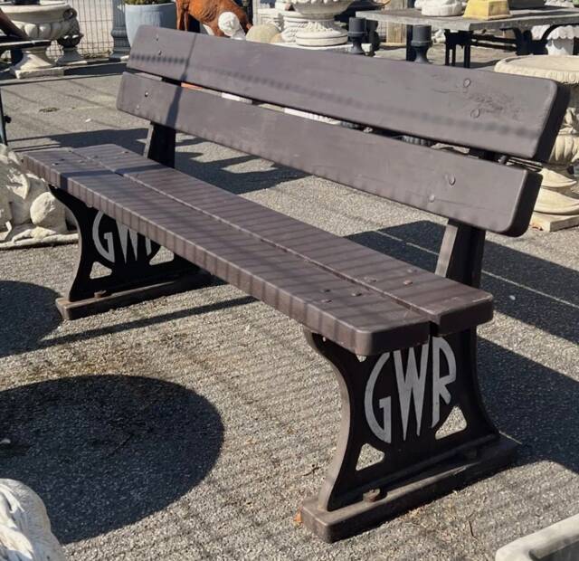 Gwr Railway Bench 6Ft Platform Cast Iron British Reclaimed by Etsy ...