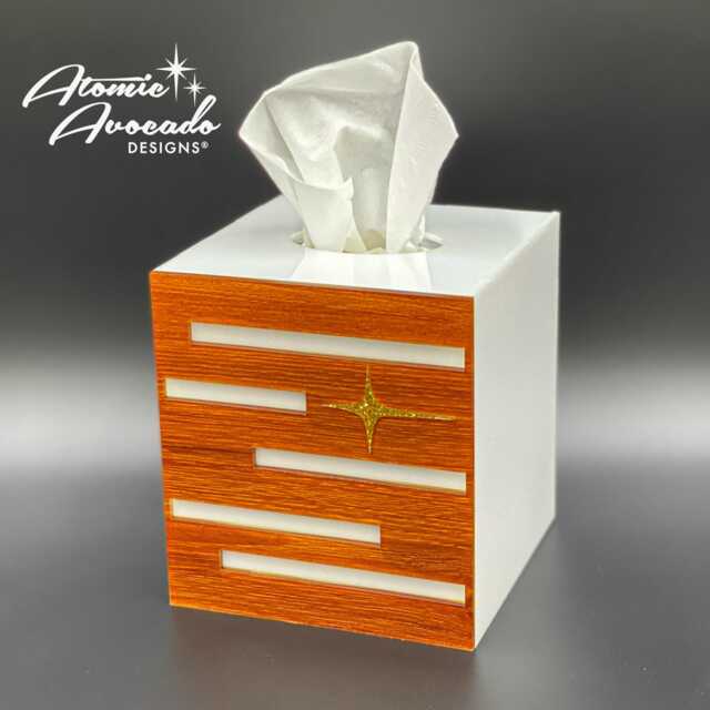 Mid Century Modern Tissue Box Cover Minimalist by Etsy | ufurnish.com