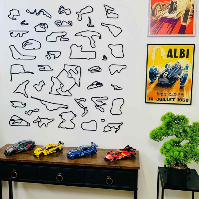 Gran Turismo 7 Complete Circuit Collection - Gt7 Wall Art For Sim ...